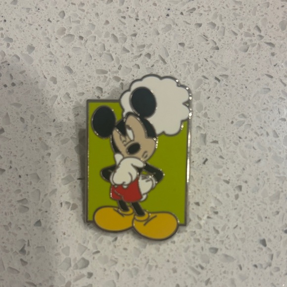 Disney | Other | Disney Mickey Mouse Pin Red Yellow Black White Green ...